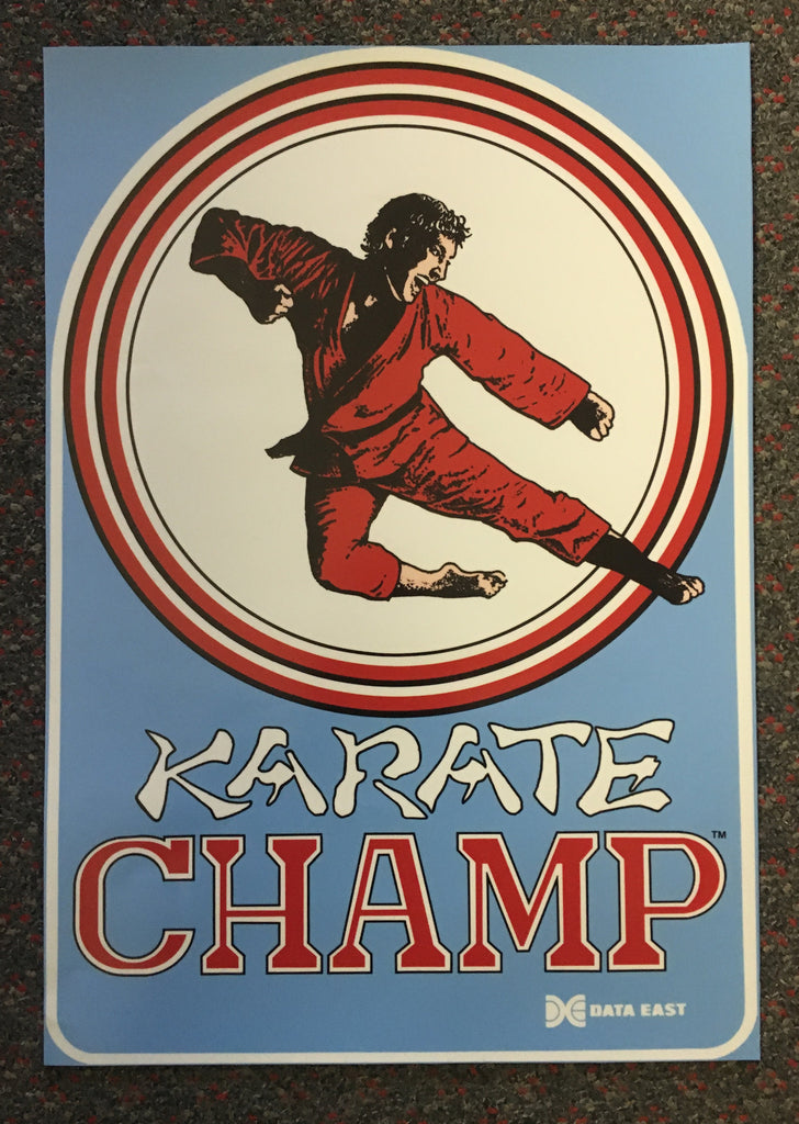 Karate Champ Side Art Decal Set – Escape Pod Online