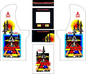 Arcade1Up - Missile Command Art – Escape Pod Online