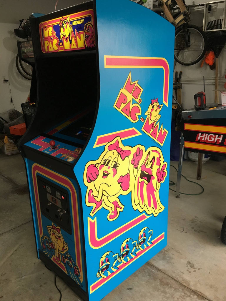 Ms. Pac-Man Kickplate Decal – Escape Pod Online