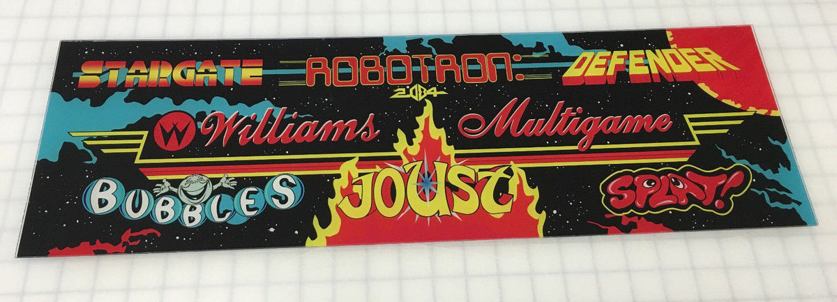 Multi-Williams Multicade Arcade Marquee – Escape Pod Online