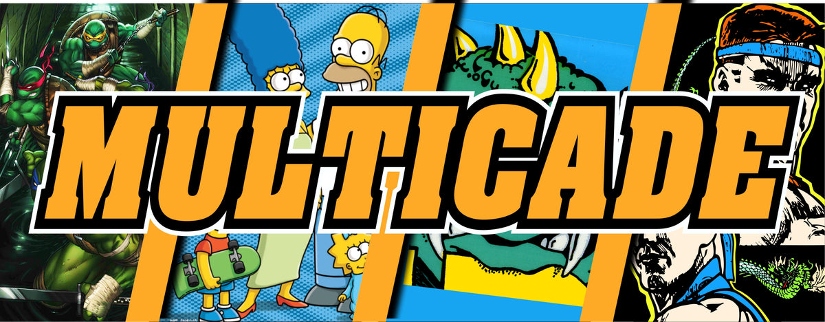 Multicade Side Scroller Style Arcade Marquee – Escape Pod Online