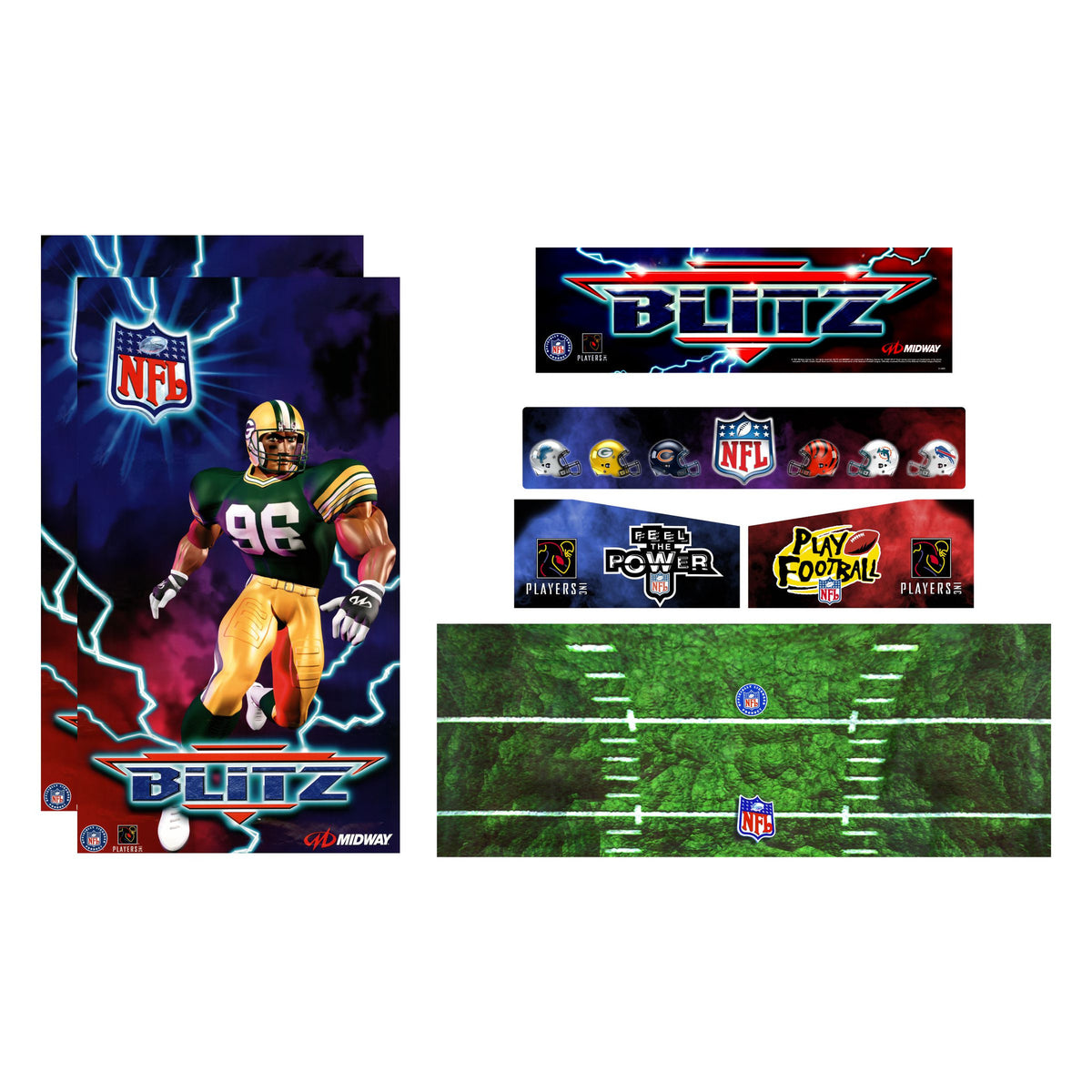 NFL Blitz Complete Restoration Kit (Conversion) – Escape Pod Online