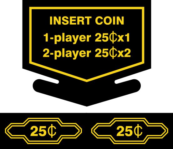Nintendo Coin Sticker Set – Escape Pod Online