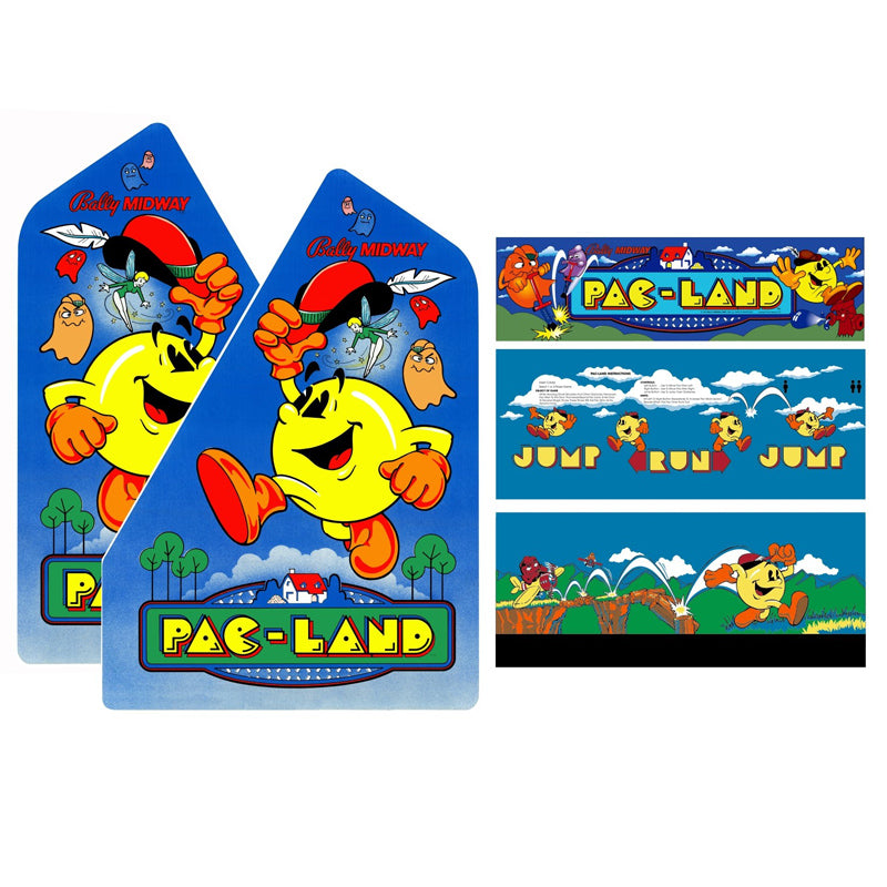 Pac-Land Complete Arcade Graphics Kit – Escape Pod Online