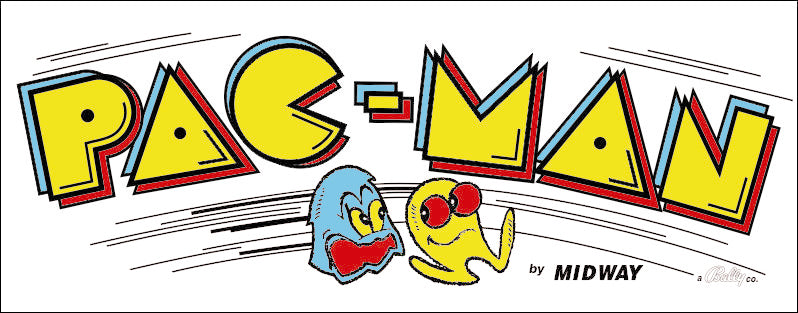 Pac-Man Arcade Marquee – Escape Pod Online