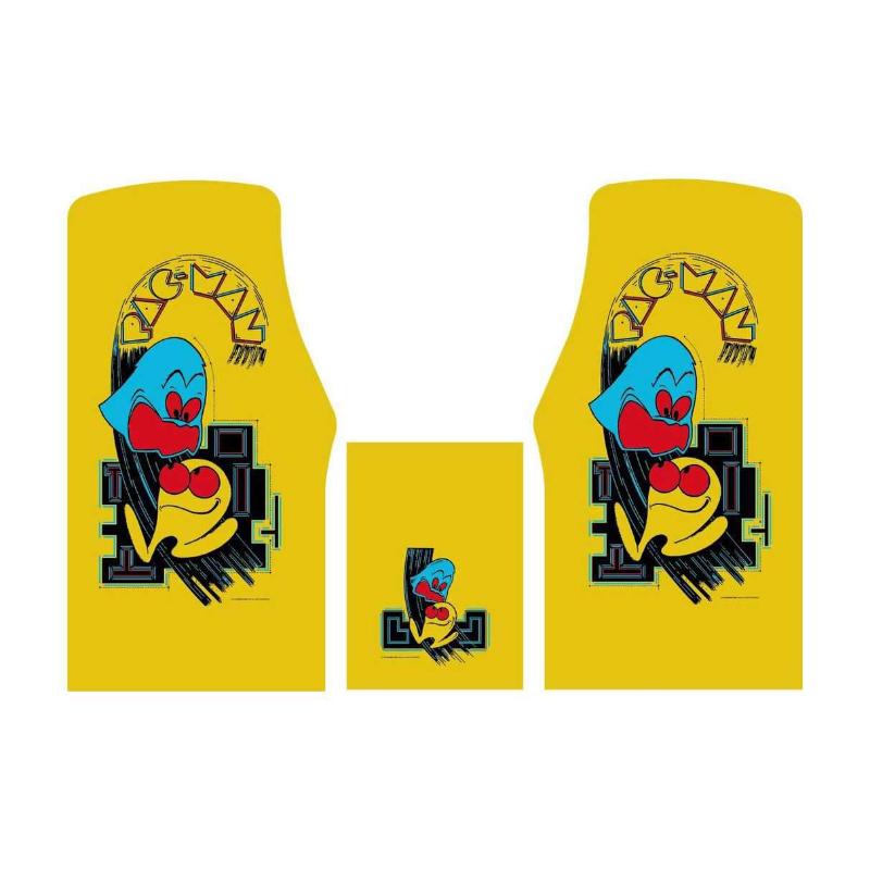 Pac-Man Arcade Side Art/Kickplate Set – Escape Pod Online