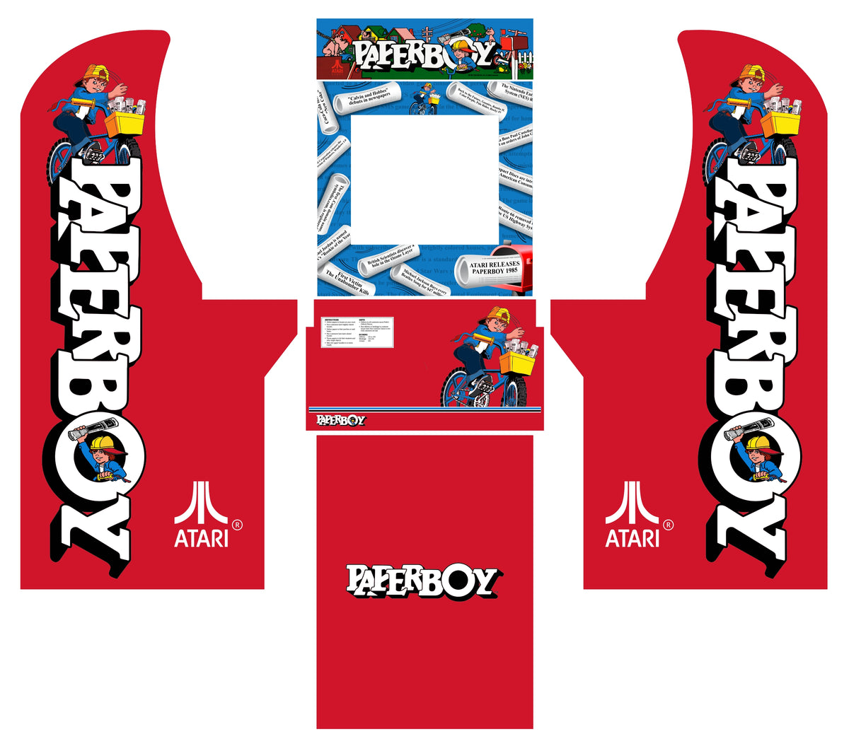 Arcade1Up - Paperboy Art – Escape Pod Online