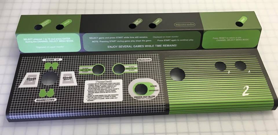 Custom Punch Out/Playchoice Arcade Control Panel Overlay - CPO – Escape ...