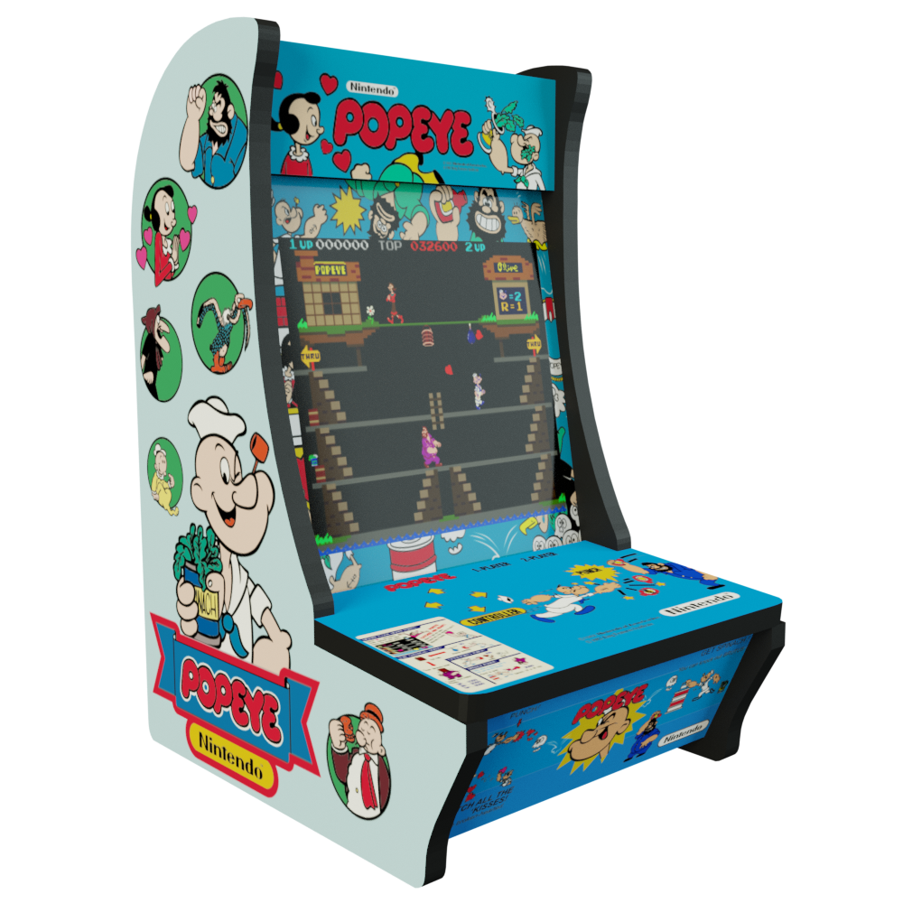 Arcade1Up Popeye Countercade Decal Kit – Escape Pod Online