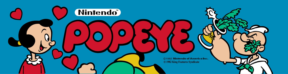 Popeye Arcade Marquee – Escape Pod Online