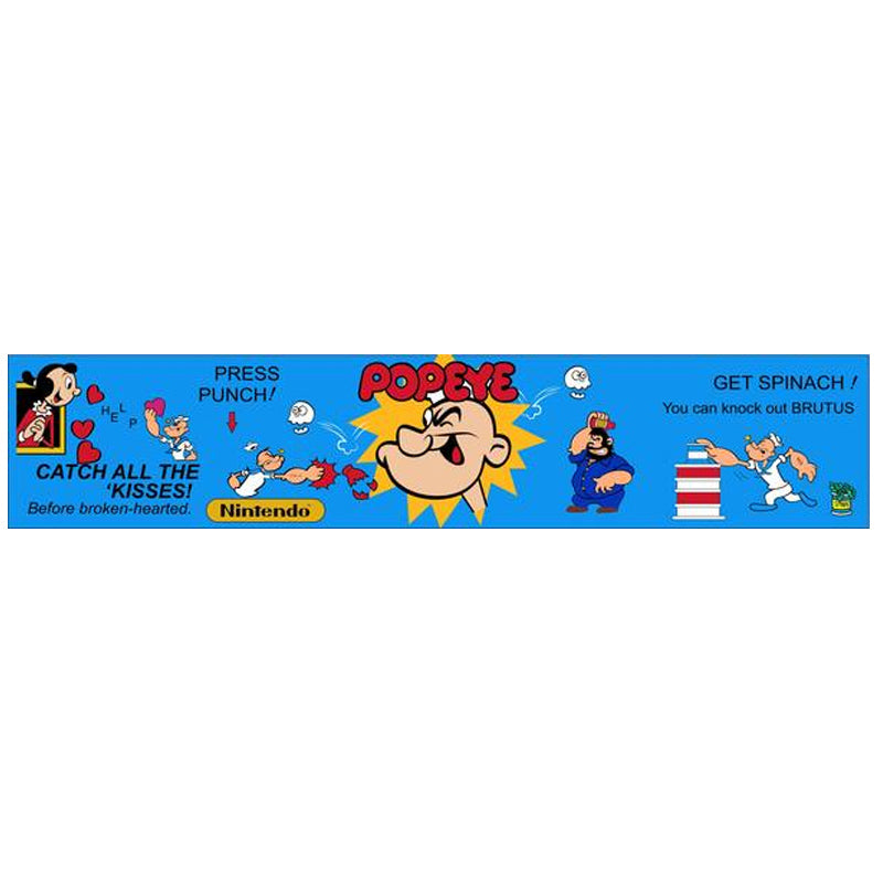 Popeye Instruction Bezel Decal – Escape Pod Online