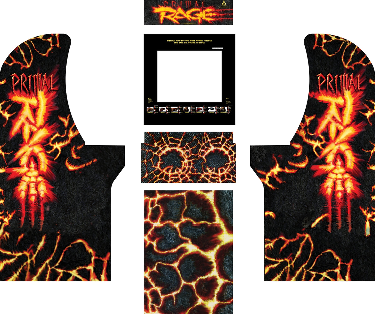 Arcade1Up - Primal Rage Art – Escape Pod Online