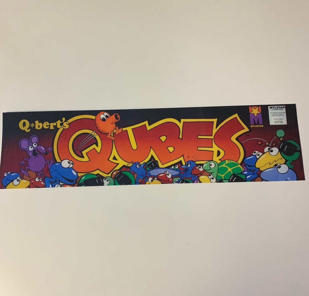 Qbert Qubes Arcade Marquee – Escape Pod Online