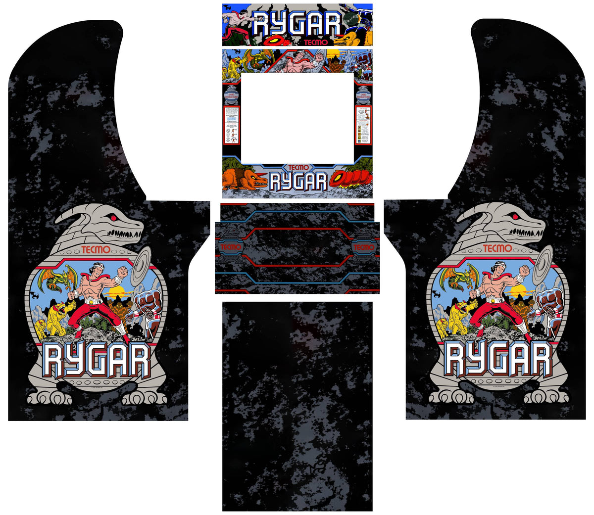 Arcade1Up - Rygar Art – Escape Pod Online