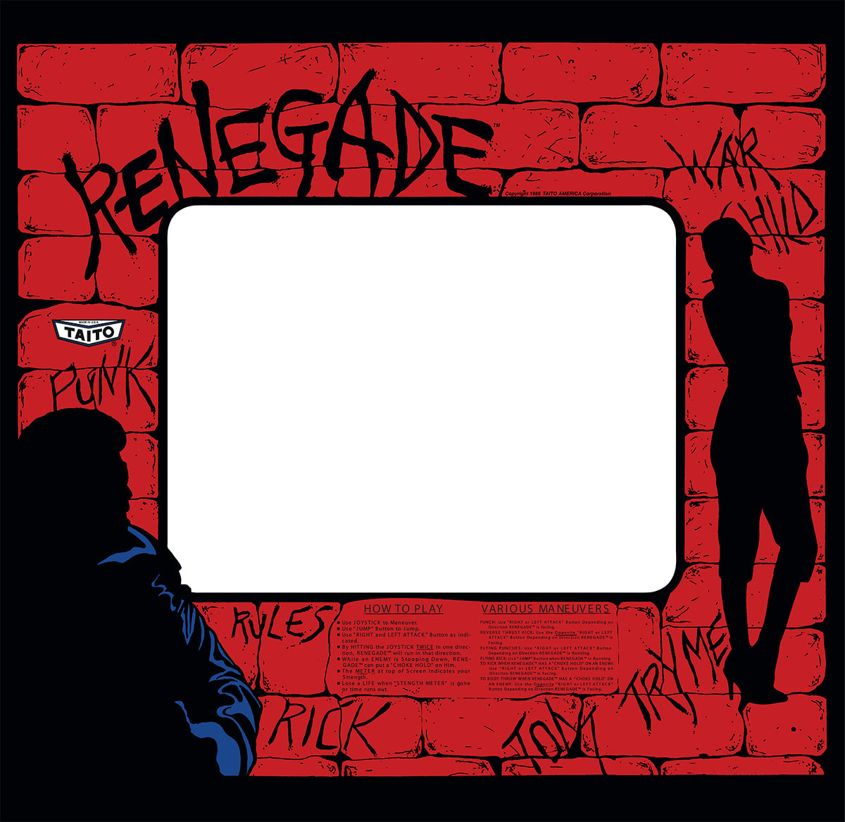 Renegade Arcade Bezel – Escape Pod Online