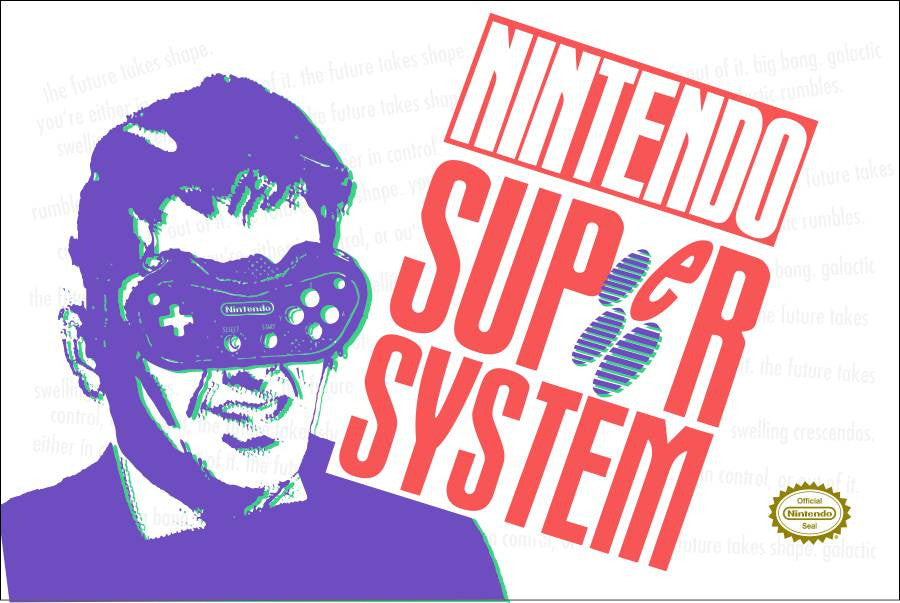 Nintendo Super System Arcade Marquee - PLEXI – Escape Pod Online