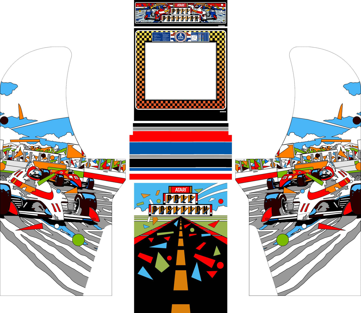 Arcade1Up - Pole Position Art – Escape Pod Online