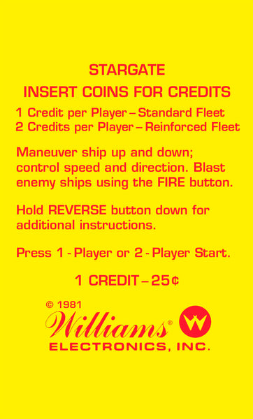 Stargate Instruction Decal – Escape Pod Online