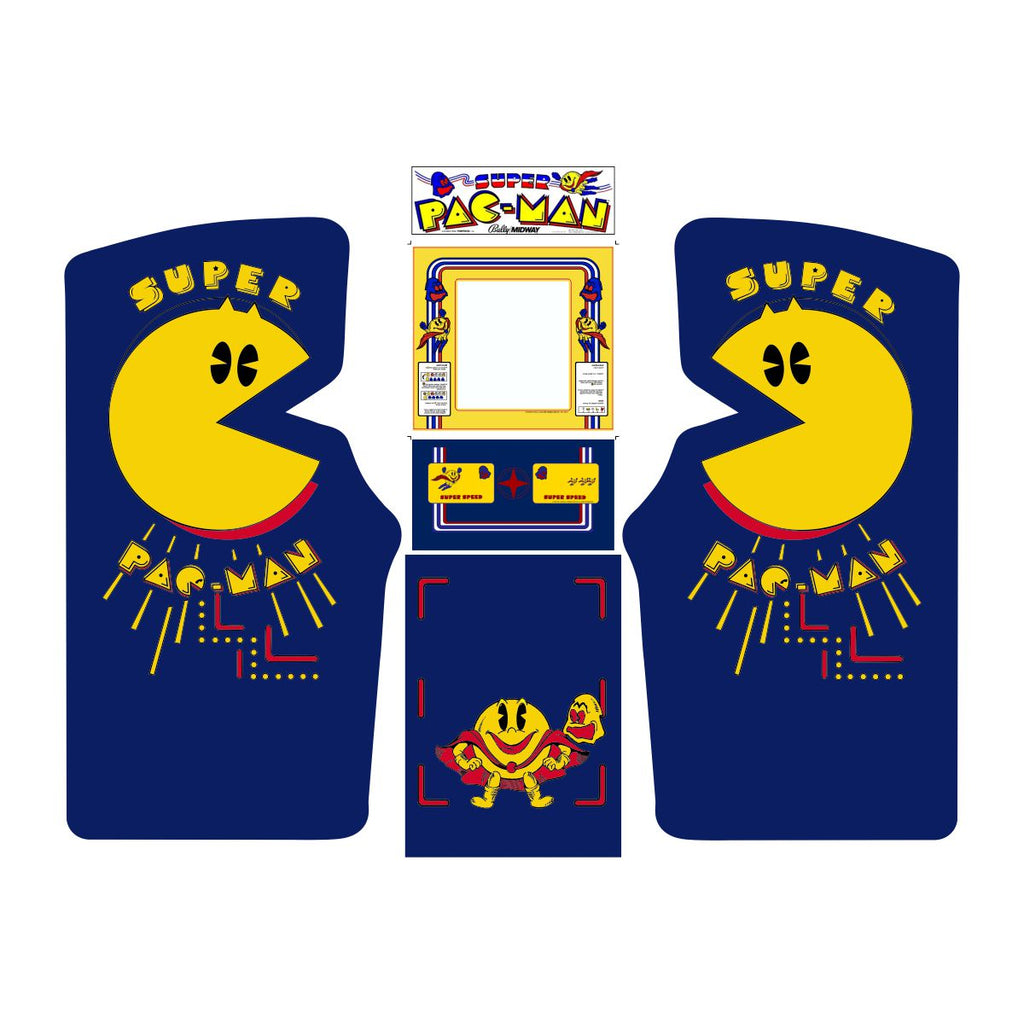 Super Pac-Man - Complete Restoration Kit – Escape Pod Online