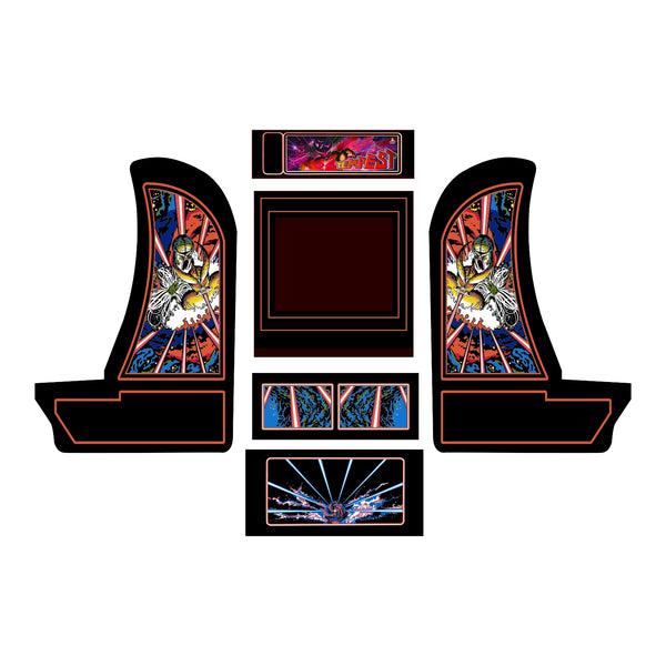 Arcade1Up Countercade Tempest Decal Kit – Escape Pod Online