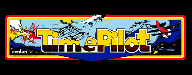 Time Pilot Arcade Marquee – Escape Pod Online