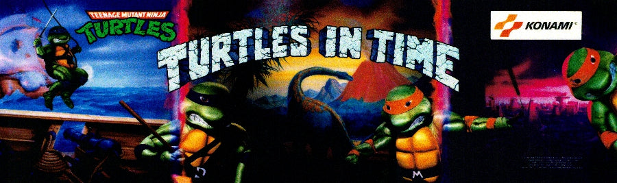 TMNT Turtles In Time (Original) - Marquee – Escape Pod Online