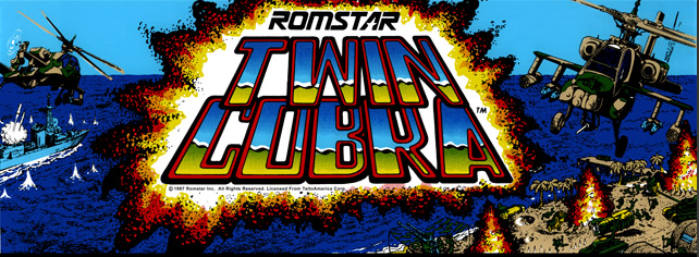 Twin Cobra Arcade Marquee – Escape Pod Online