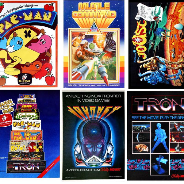 Arcade Game Posters – Escape Pod Online