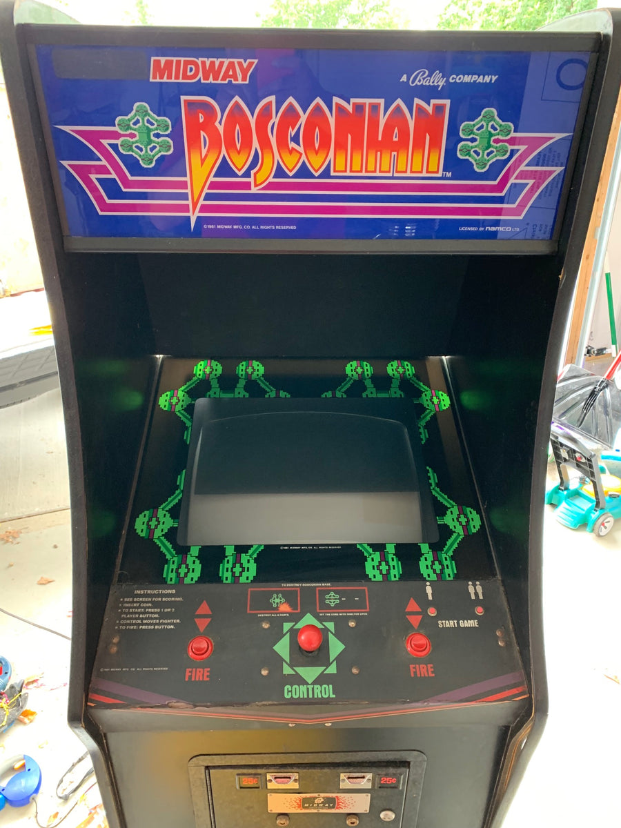 Bosconian Arcade Bezel – Escape Pod Online