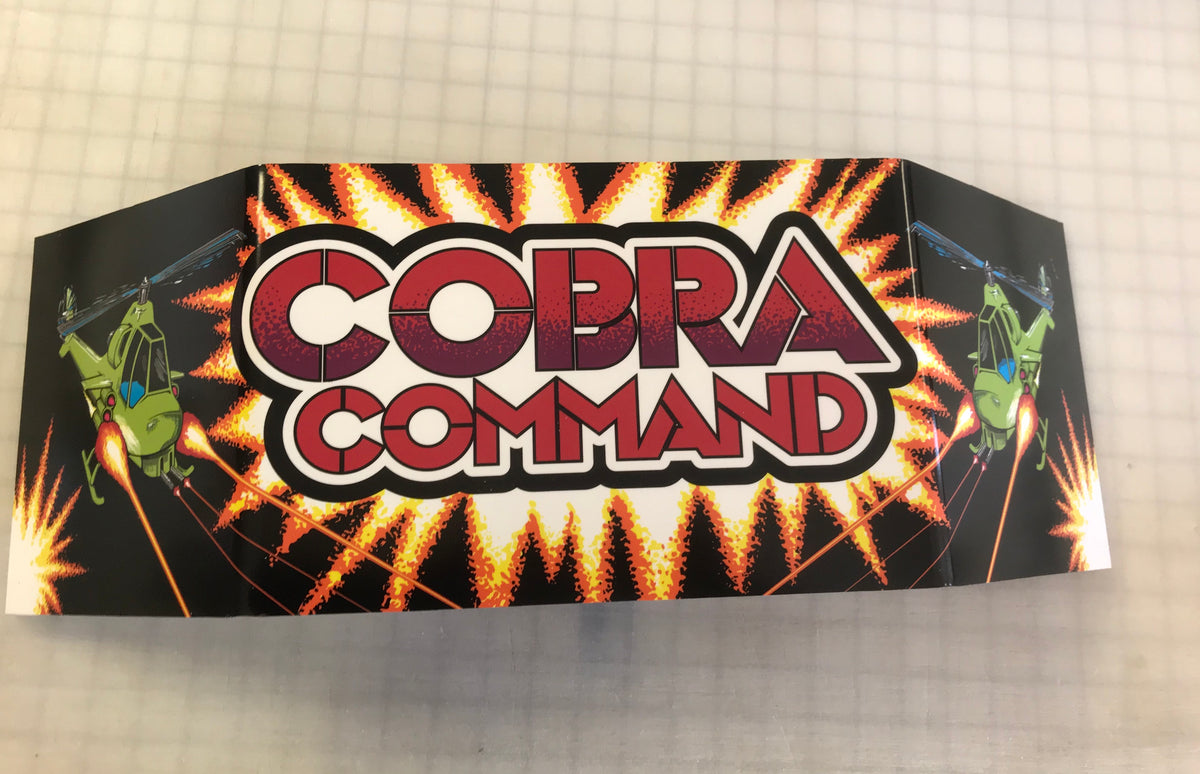 Cobra Command Marquee Plexiglass – Escape Pod Online