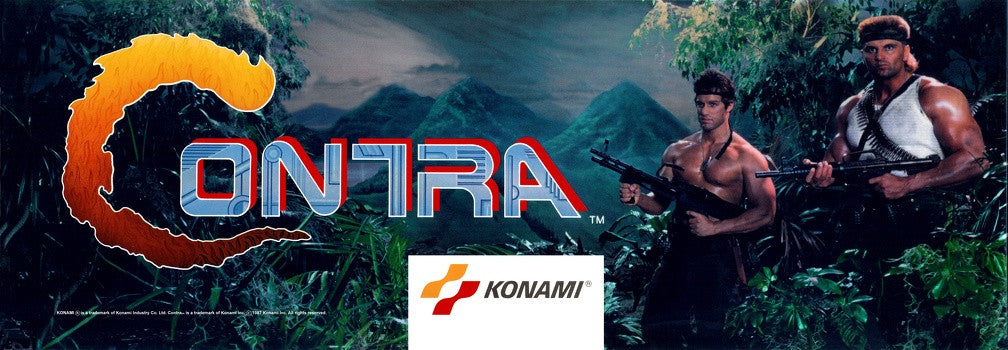 Contra Arcade Marquee – Escape Pod Online