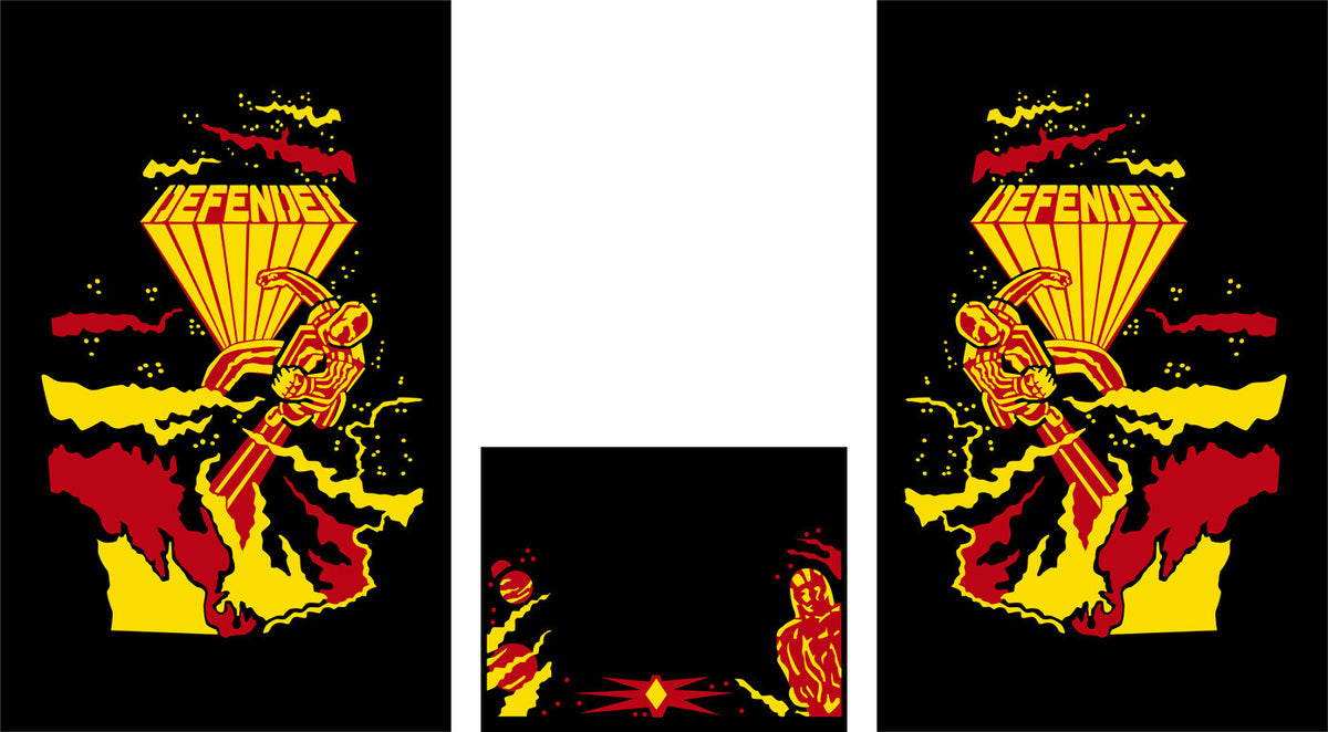 Defender Full Side Art/Kickplate Set – Escape Pod Online