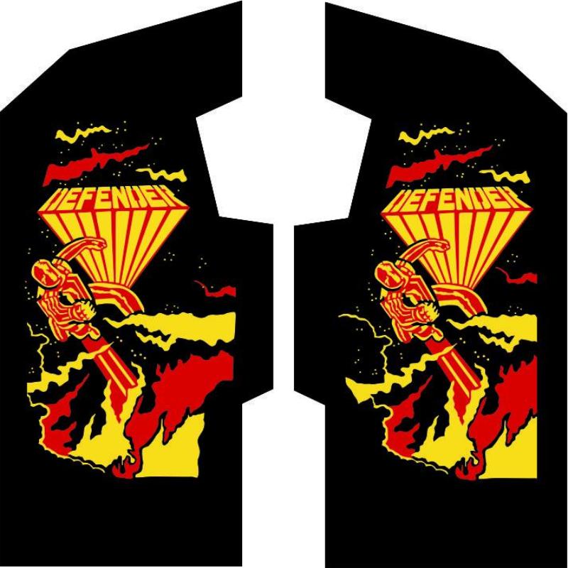 Defender Arcade Game Graphics