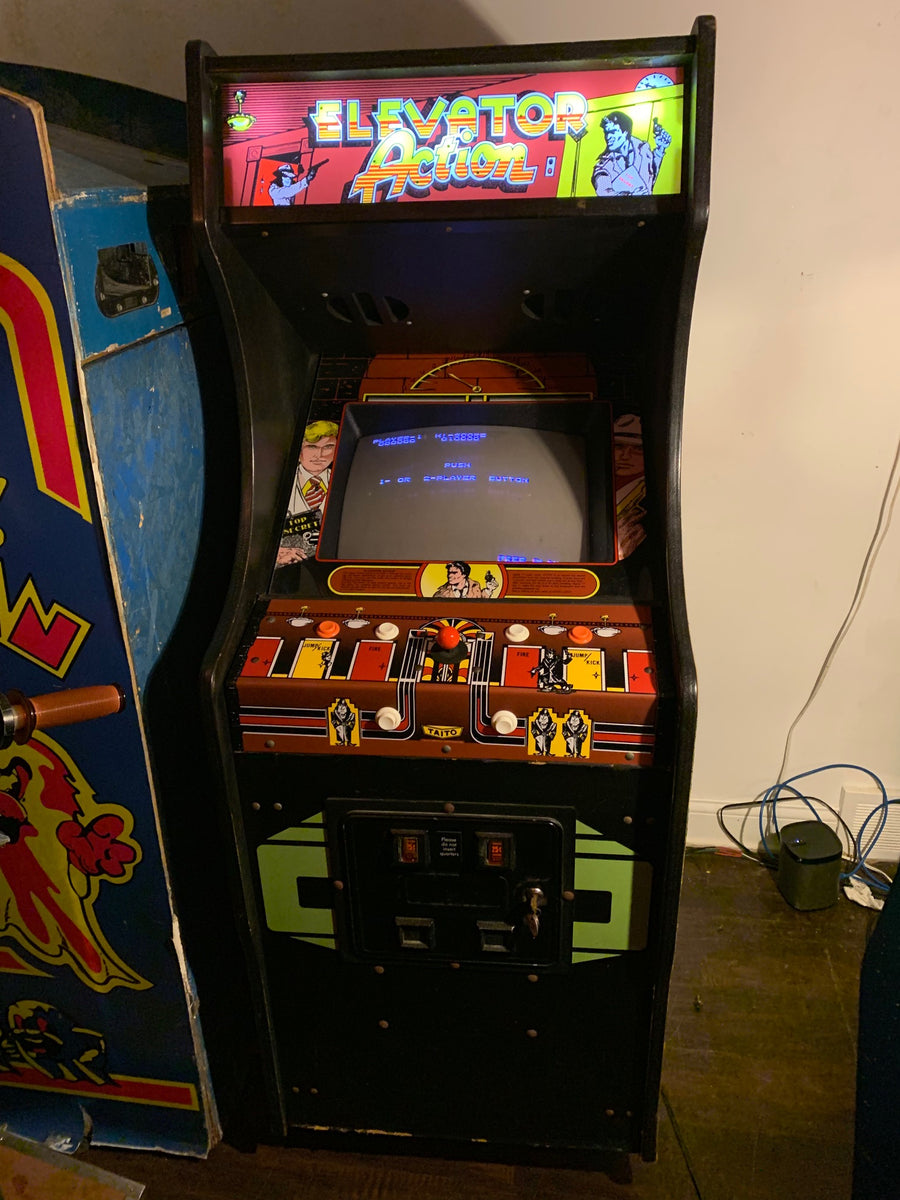 Elevator Action Arcade Marquee – Escape Pod Online