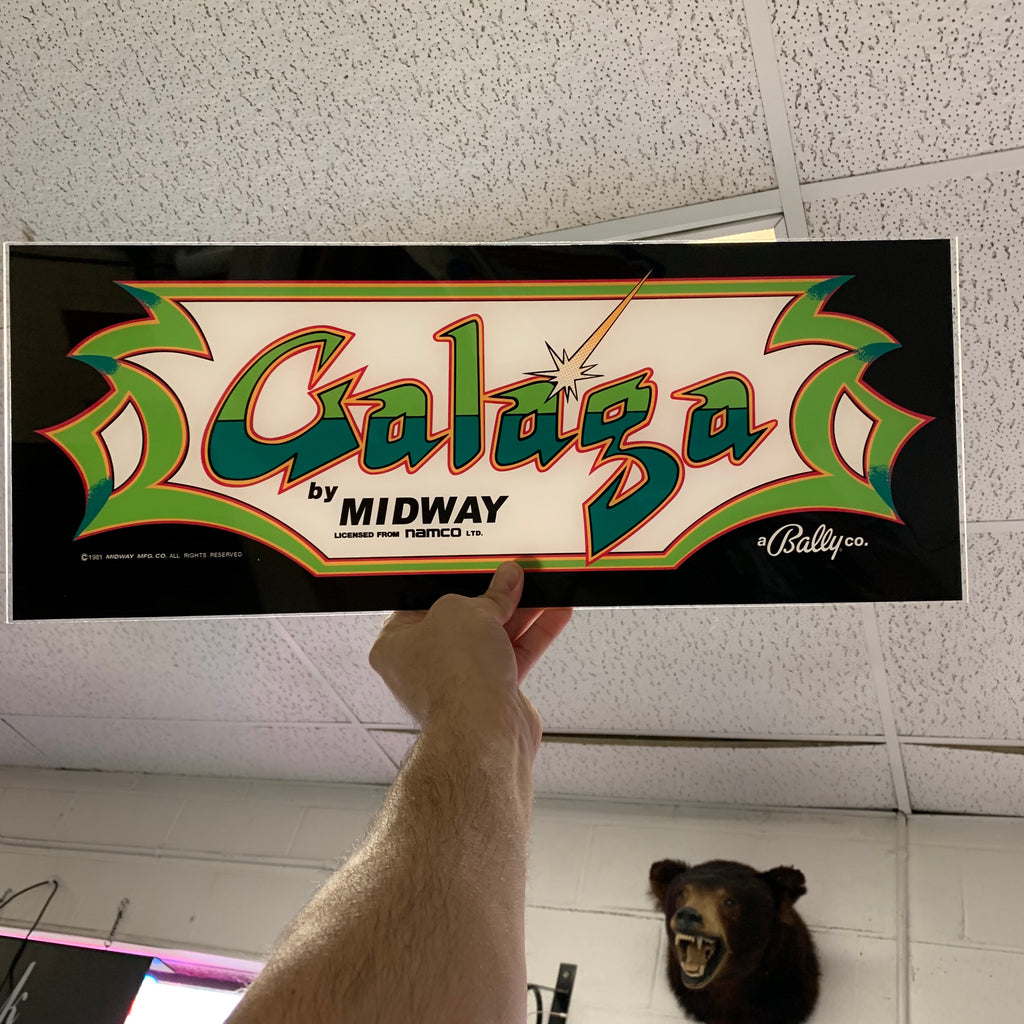 Galaga Marquee Drop In Galaga LED Marquee Plug And Play Kit For