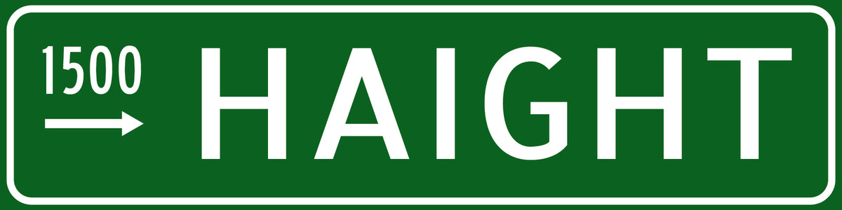 Haight Street Sign – Escape Pod Online