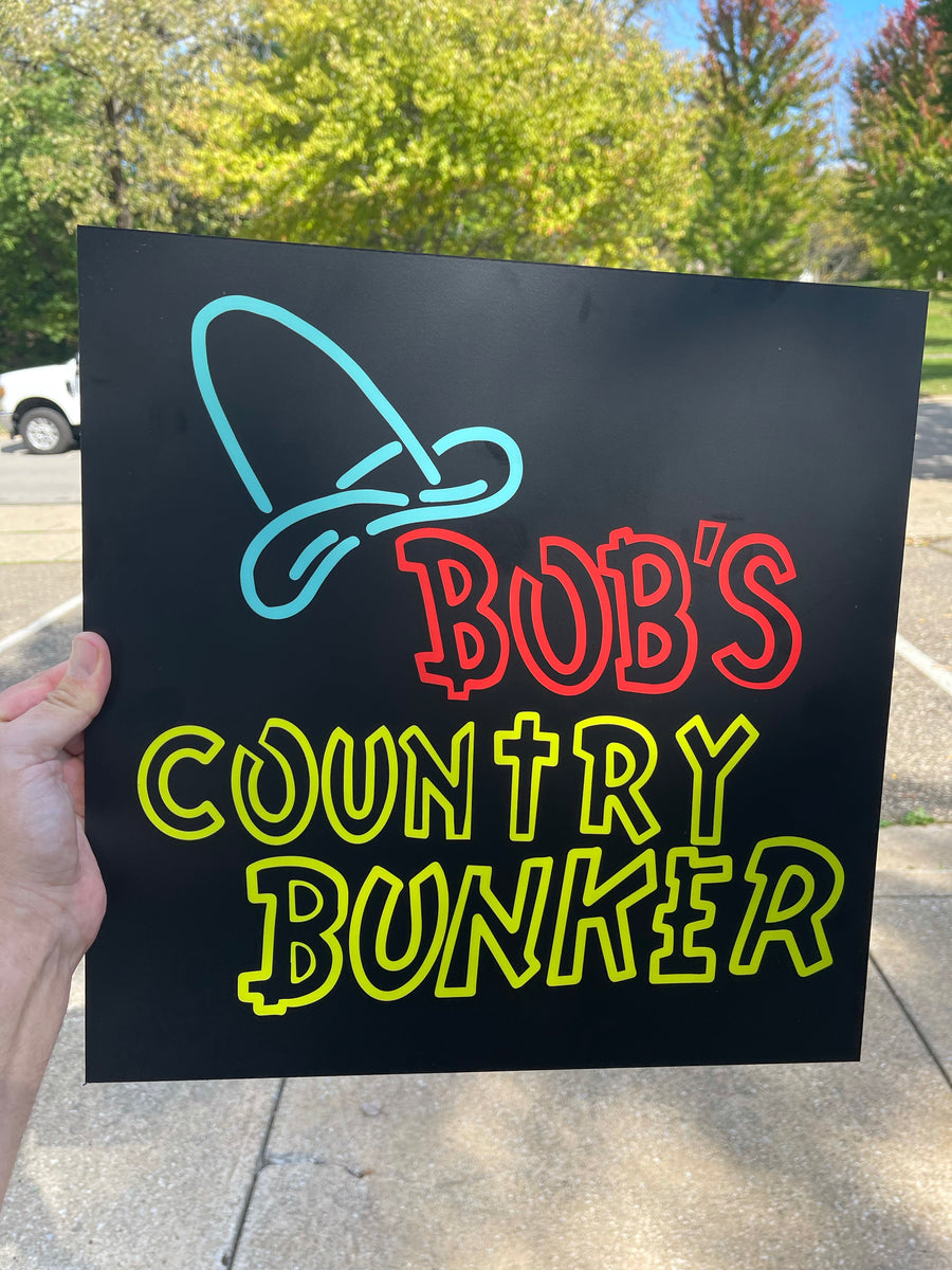 Bob’s Country Bunker Sign – Escape Pod Online
