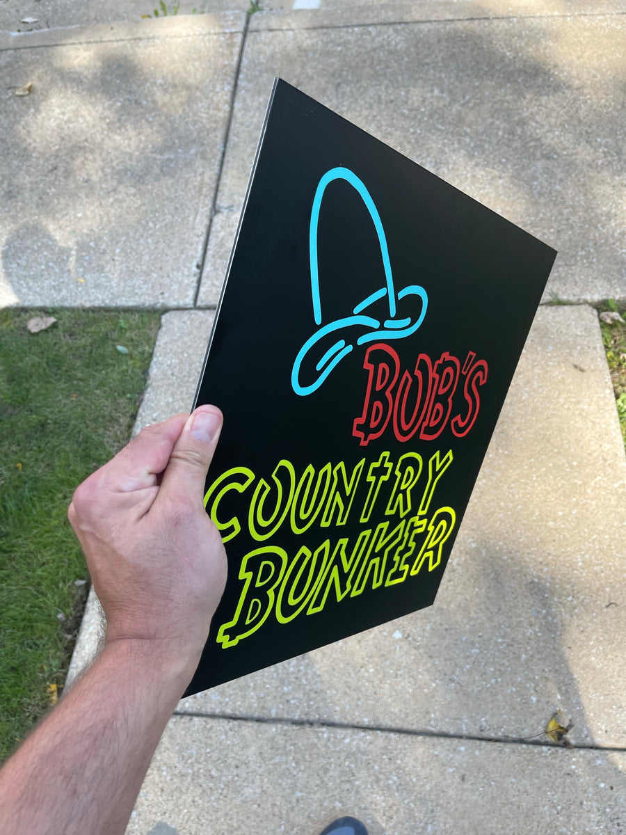 Bob’s Country Bunker Sign – Escape Pod Online