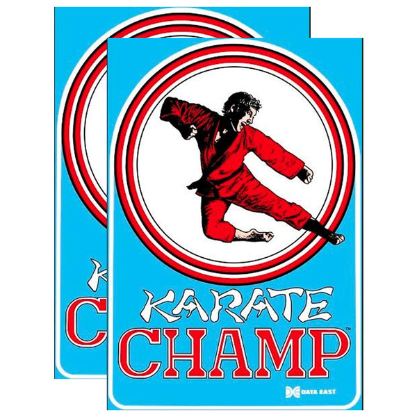 Karate Champ Side Art Decal Set – Escape Pod Online