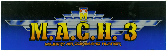 Mach 3 Arcade Marquee – Escape Pod Online