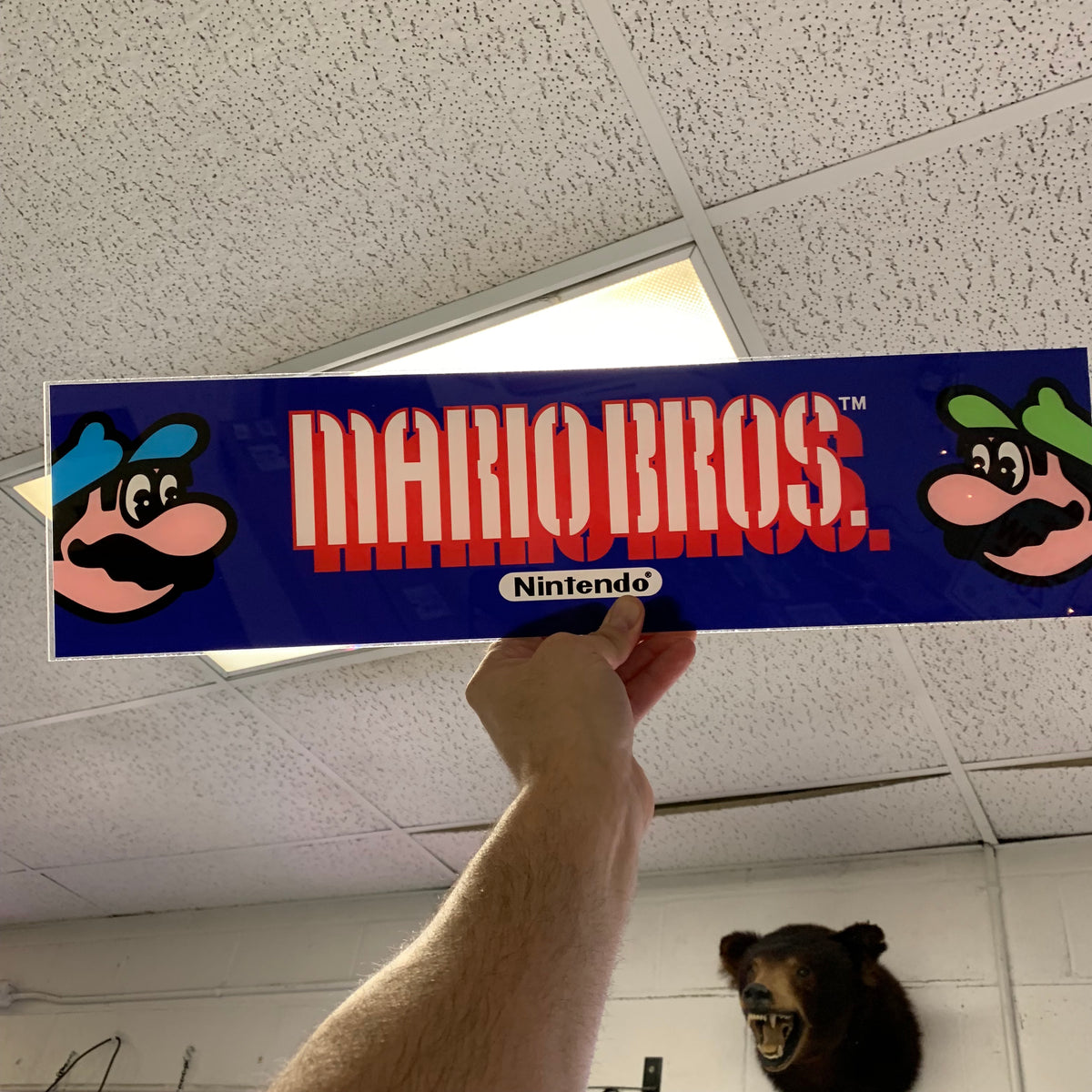 Mario Bros - Mario Brothers - Arcade Marquee – Escape Pod Online