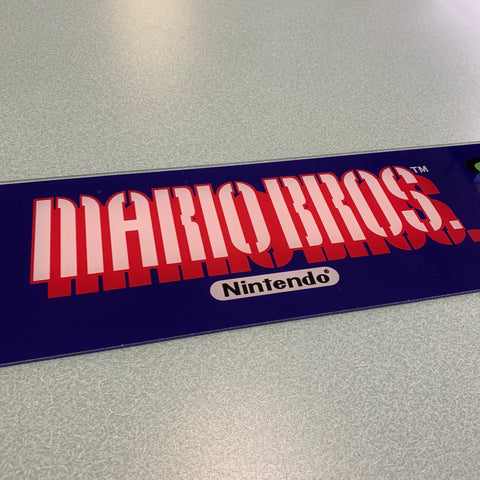 Mario Bros - Mario Brothers - Arcade Marquee – Escape Pod Online
