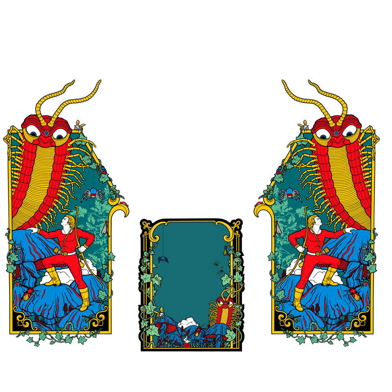 Millipede Full Side Art/Kickplate Set – Escape Pod Online