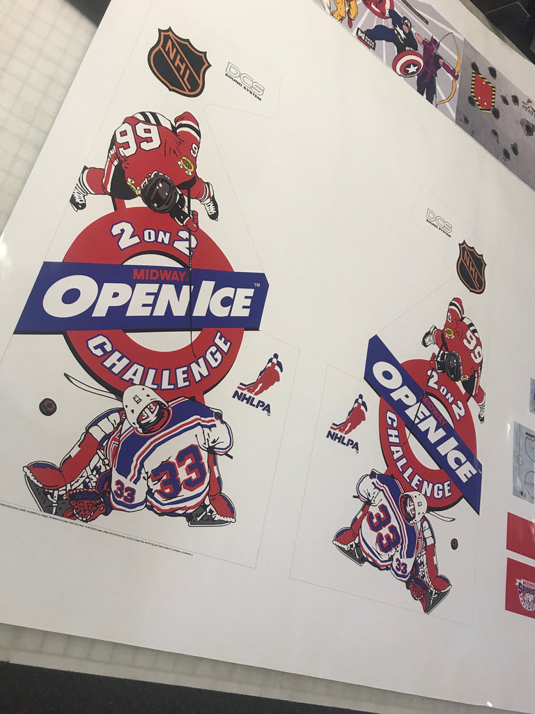 NHL Open Ice 2 on 2 Side Art Set – Escape Pod Online