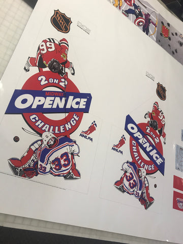 NHL Open Ice 2 on 2 Side Art Set – Escape Pod Online