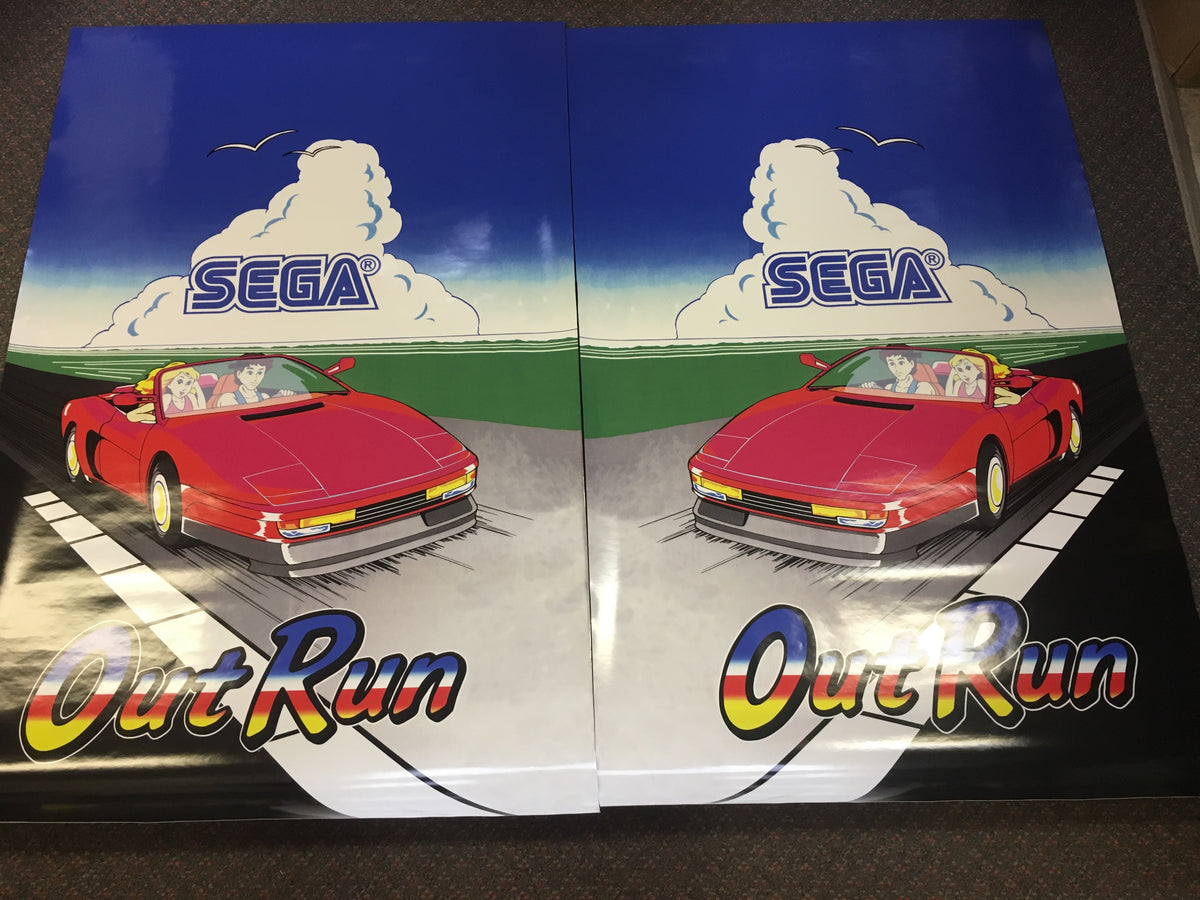 Outrun Arcade Side Art - Premium 3M Vinyl – Escape Pod Online