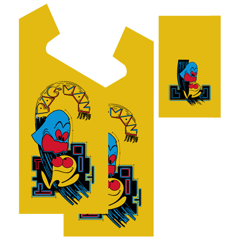 Pac-Man Cabaret Arcade Side Art & Kick- Full Wrap – Escape Pod Online