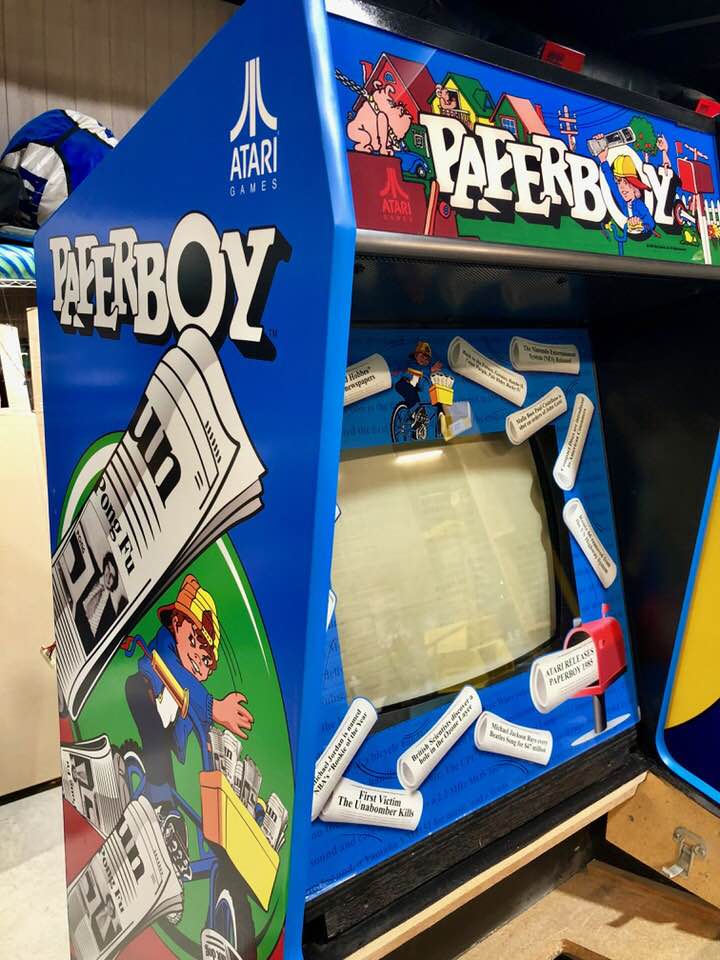 Paperboy Custom Arcade Bezel – Escape Pod Online