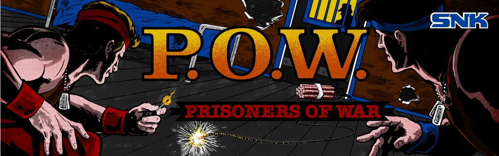 POW Prisoners of War Arcade Marquee – Escape Pod Online