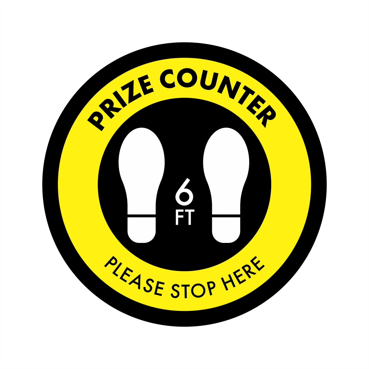 Prize Counter Wait Area Floor Graphic – Escape Pod Online